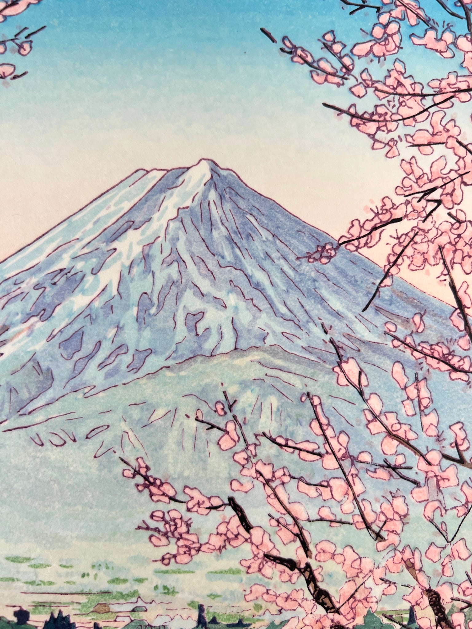 Estampes Japonaises de Okada Koichi (1907-Inconnu) – Uchiwa Gallery